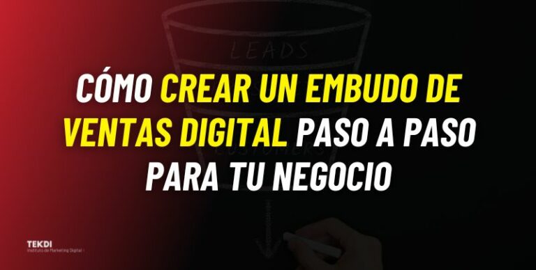 Cómo crear un embudo de ventas digital paso a paso para tu negocio ...